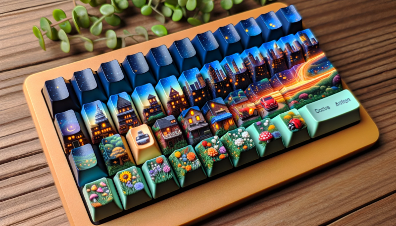 Unique and Handcrafted: Elevate Your Keyboard with Custom Artisan ...