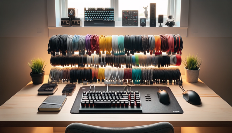 Tangle-Free Workspace: Optimise Your Setup with Keyboard Cable ...