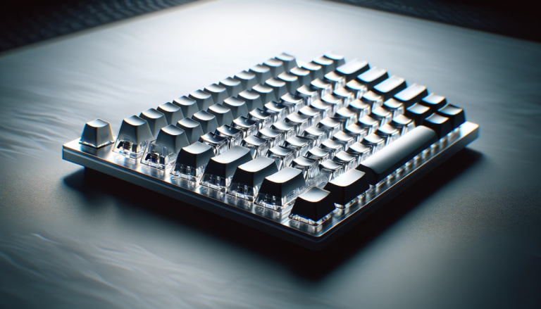 See the Magic: Illuminate Your Keyboard with Transparent Keycaps for a ...